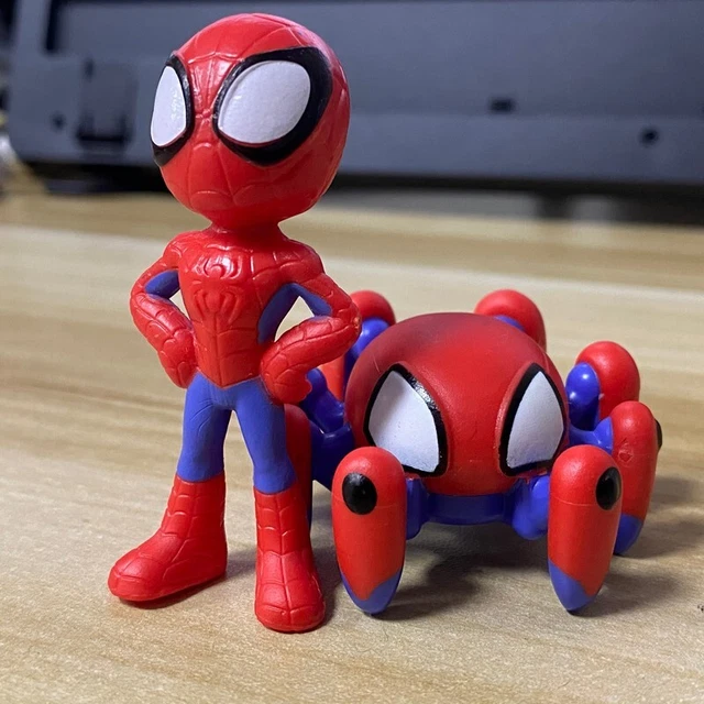 MARVEL SPIDEY AND His Amazing Friends Trace-E & Spiedy Action Figures ...