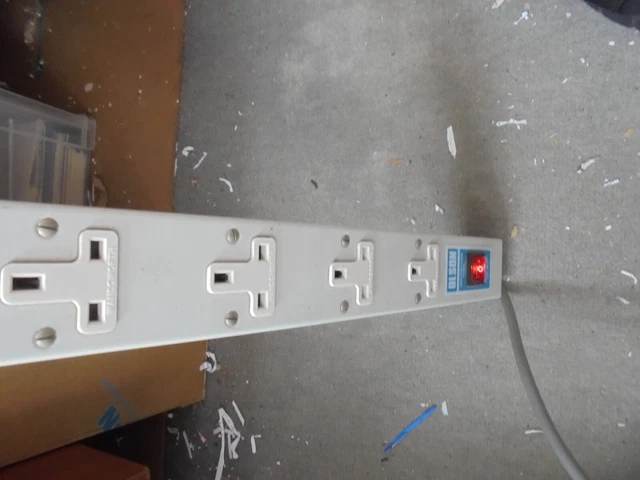 OLSON POWER PDU SOCKET Extension distribution UNIT 13amp 15 Way Gang £ ...