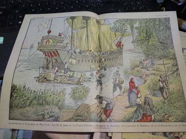 PÈLERIN 1924 USA NEW YORK Manhattan TERCENTENNIAL of the founding of ...