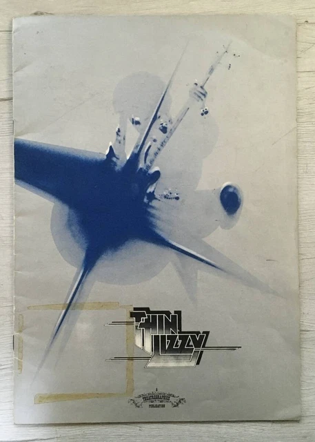 THIN LIZZY JAILBREAK Tour Program 1976 UK Concert Book Phil Lynott ...