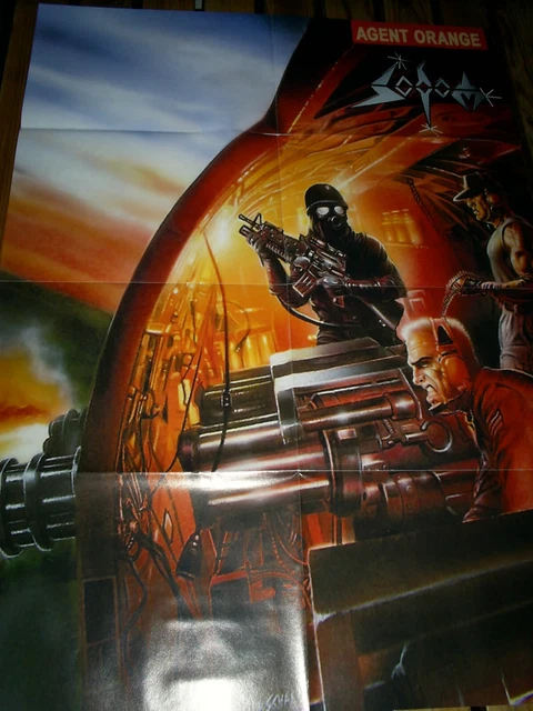 SODOM AGENT ORANGE - RIESEN POSTER A1 - 82cm x 59cm - THRASH METAL ...