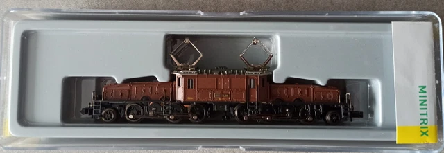 MINITRIX 16682 - SBB Krokodil Ce 6/8 III 14316 - Digital / Sound EUR ...