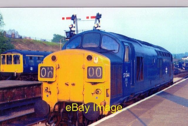 PHOTO RAILWAY 6X4 Class 37 37044 Light Engine Norwich May 1978 £2.00 ...