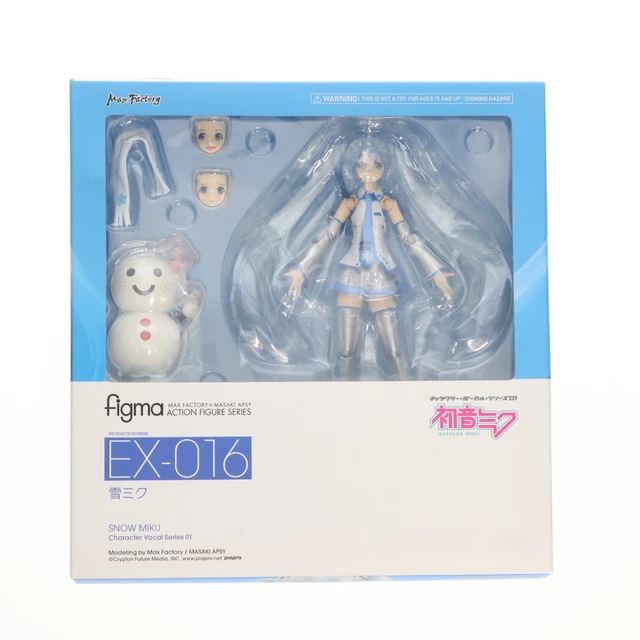 FIGURINE MOBILE FIGMA Ex-016 Yuki Miku Character Vocal Series 01 Wonder Festi EUR 119,51 ...