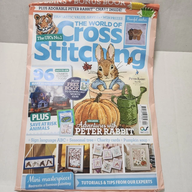 THE WORLD OF Cross Stitching Beatrix Potter Peter Rabbit 324 Oct 2022 ...