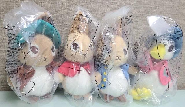 PETER RABBIT DAISO Limited Stuffed Toy Plush Doll 4Doll 25～39cm Japan £ ...