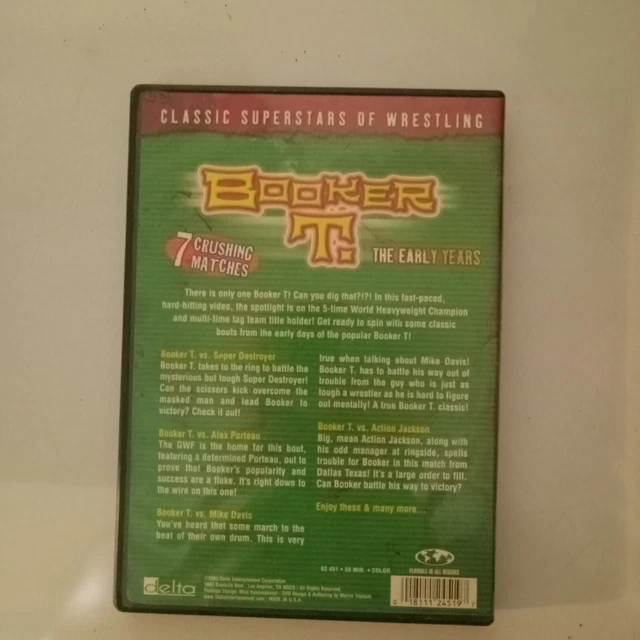 WWE : THE Early Years Of Booker T. DVD EUR 9,32 - PicClick FR