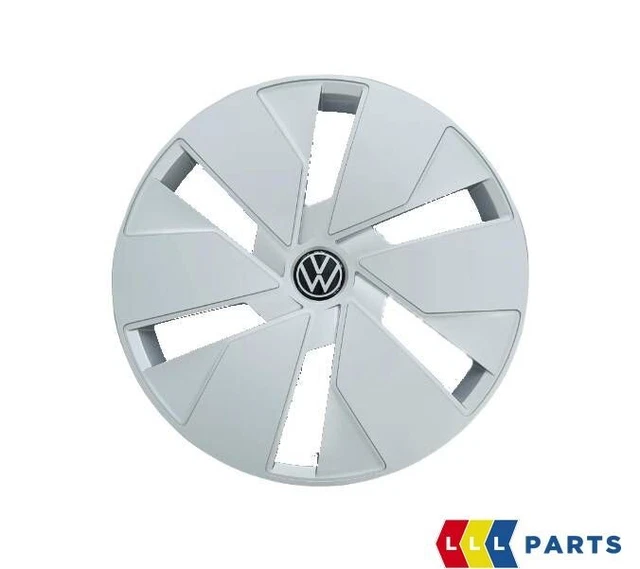 NEW GENUINE VOLKSWAGEN Id3 Wheel Trim 18 Inch Hub Cap Cover Silver 1 ...