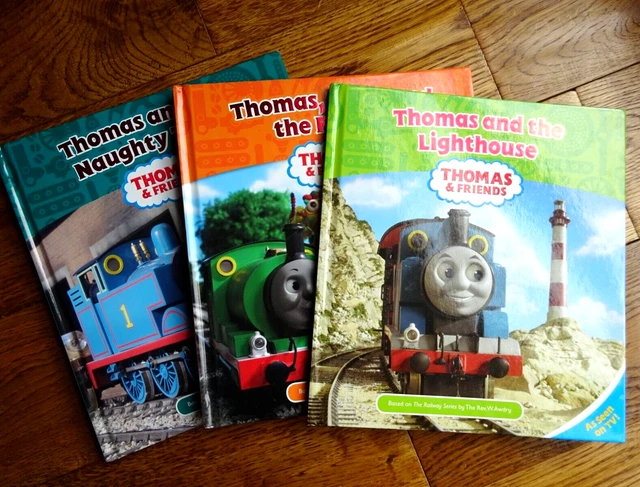 THOMAS THE TANK Engine Story Hardback Books Lighthouse Funfair ...