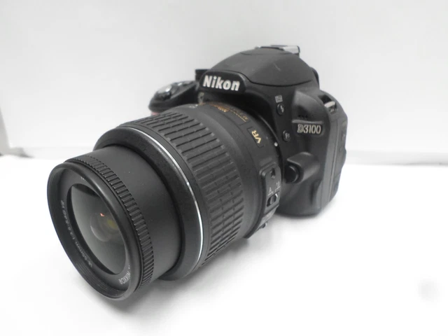 NIKON D3100 CAMERA Dslr With Nikkor As-S Dx 18-55Mm Lens Shutter Count ...