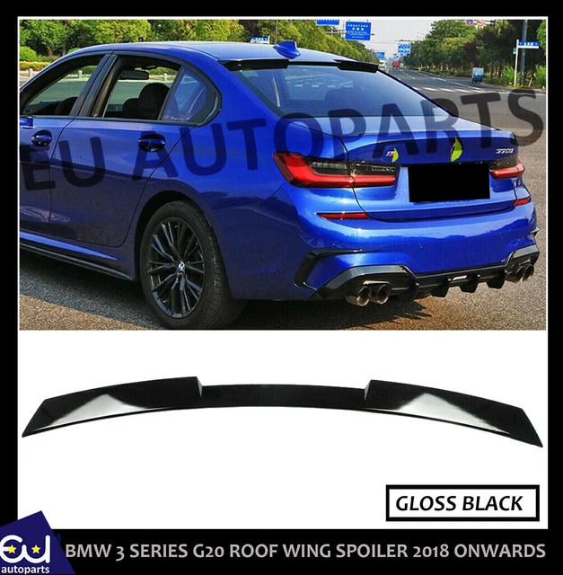FOR BMW 3 Series G20 Gloss Black M Performance Rear Boot Spoiler Lip ...