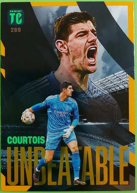 THIBAUT COURTOIS - UNBEATABLE - BRIGHT GOLD - PANINI - TOP CLASS 2023 ...