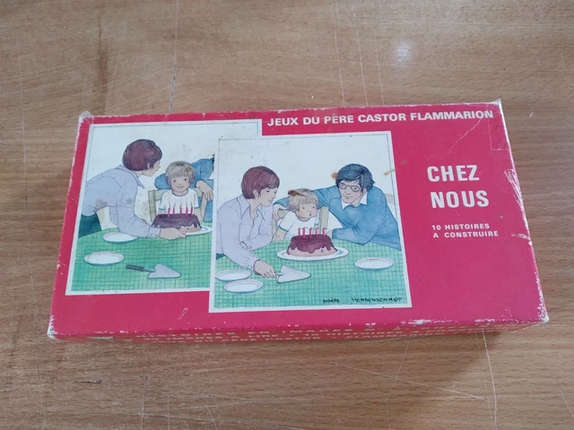 JEUX DU PÈRE Castor, histoires en images n° 2: "Chez nous". Flammarion ...