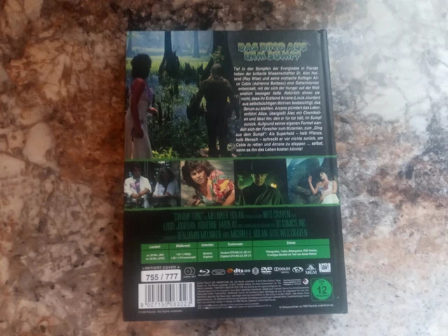 SWAMP THING 1981 Importazione Blu-Ray Craven DC Swamp Thing Mediabook ...