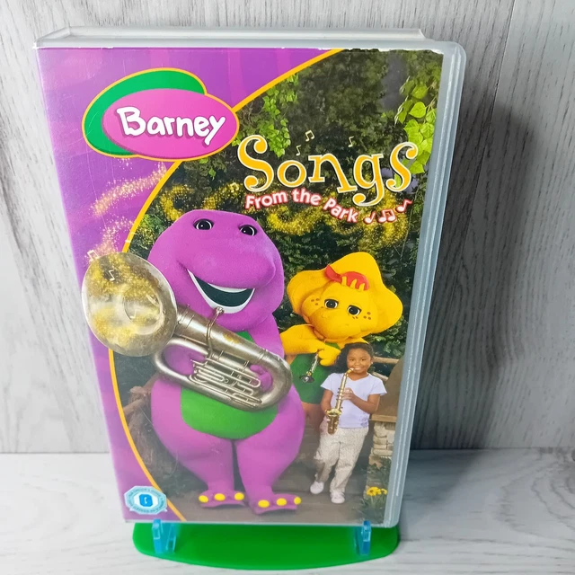BARNEY SONGS FROM The Park Vhs - Rare Retro Vintage Series Kids Movie £ ...