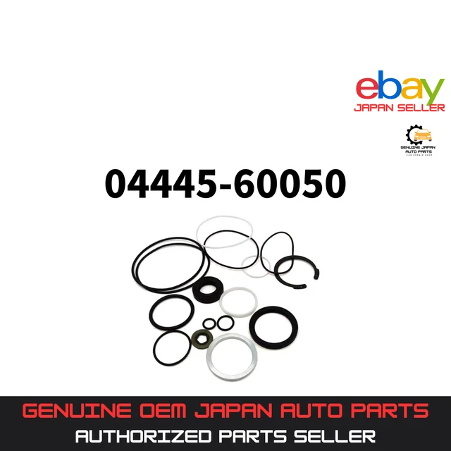 TOYOTA GENUINE LAND Cruiser Power Steering Rack Gear Gasket Kit 04445 ...