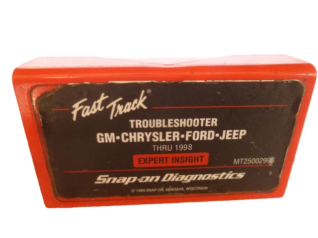 SNAP-ON TROUBLESHOOTER CARTRIDGE GM Chrysler Ford Jeep for Diagnostic ...