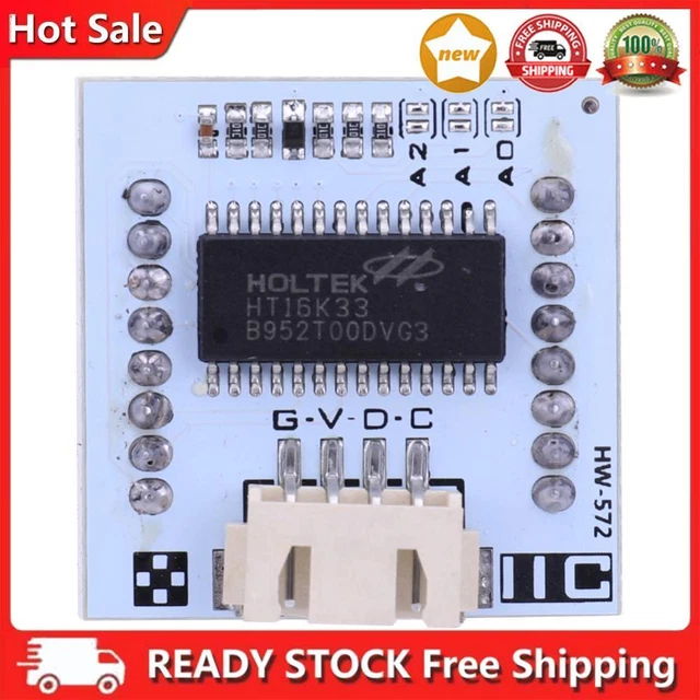 Ht16k33 Dot Matrix Display Board I2c Led Matrix Display Module Board For Arduino £659 Picclick Uk