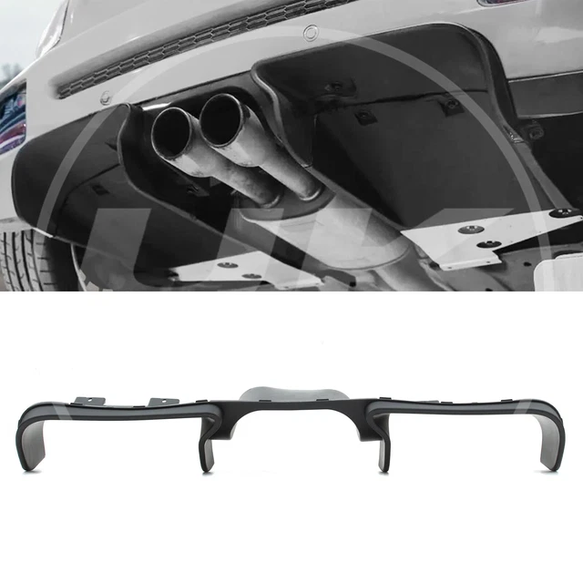 JCW GP STYLE Rear Diffuser Gloss Black Splitter For Mini Cooper R56 R57 ...