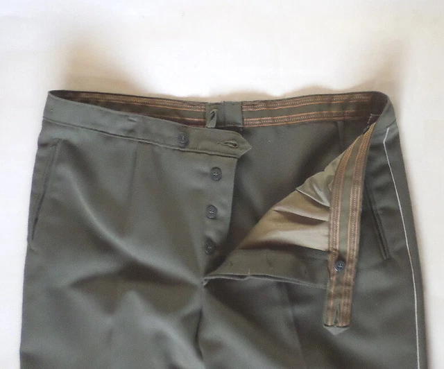 DDR NVA STASI Uniform - Hose Offizier 1987 k52-1 Biese East german army ...