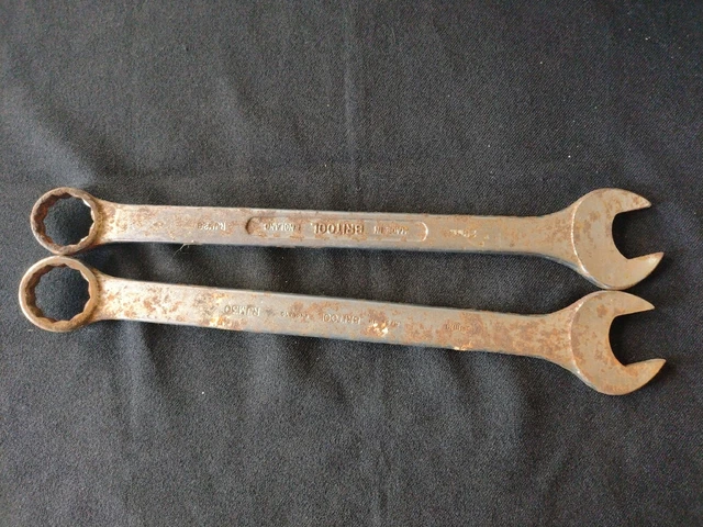 BRITOOL RJM 30 & 28 Combination Spanner British Made £72.00 - PicClick UK