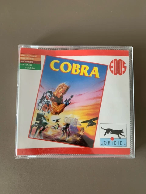 JEU COBRA SPACE Adventure Amstrad CPC 6128 Disk Loriciels Edition Edos ...