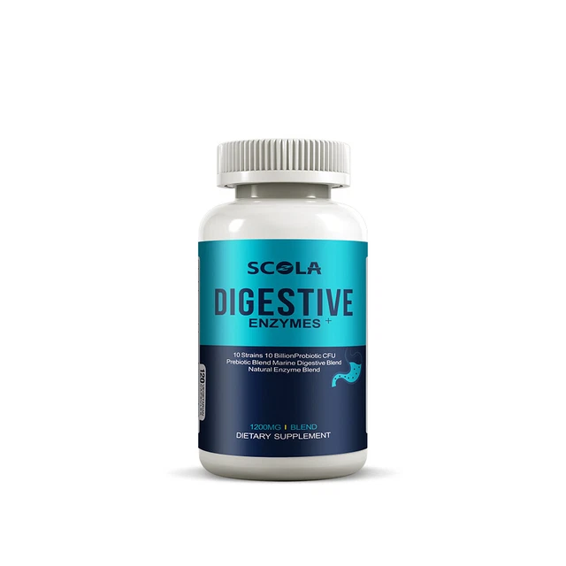 DIGESTIVE ENZYMES - 120 Tablets DigeZyme® 50mg Digestion Amino Acids ...