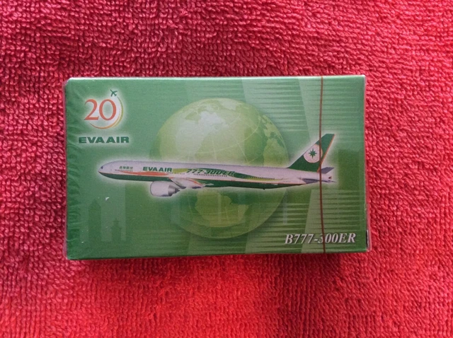 VINTAGE PLAYING CARDS Eva Air B777-300Er Taiwan Airlines Sealed £6.73 ...