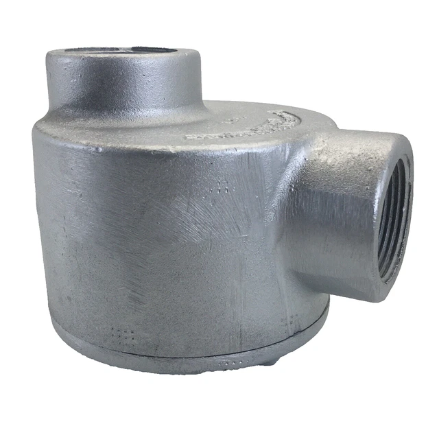 GUAB47SA CROUSE-HINDS 1-1/4-INCH Explosion Proof Box Type Lb Aluminum ...