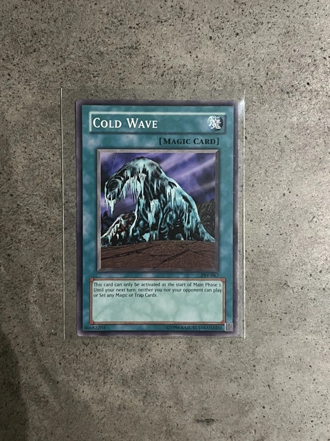 CARTE CARD YU-GI-OH Konami 1996 Edition Cold Wave PSV-062 Tres Bon État PSA En EUR 1,90 ...