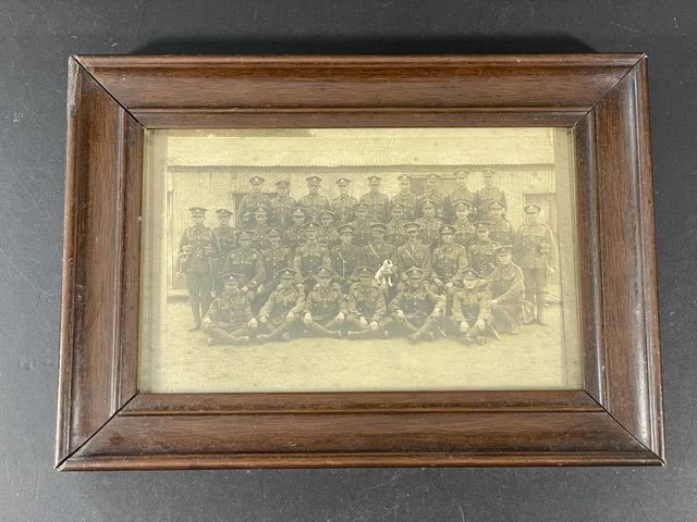 WW1 BRITISH ARMY Machine Gun Corps Platoon Group Photo Picture £60.00 ...