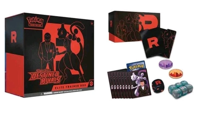POKEMON TCG DESTINED Rivals Center ETB £83.92 - PicClick UK