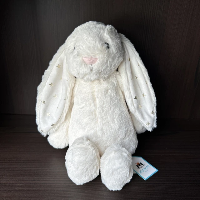 JELLYCAT BASHFUL TWINKLE Bunny Medium - RARE - BNWT - Free & Fast ...