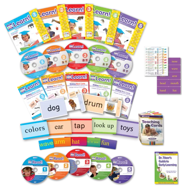 YOUR CHILD CAN Read & Your Baby Can Learn DELUXE KIT American English ...