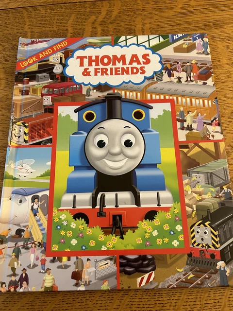 THOMAS & FRIENDS. Book. Look And find Oversized. Trains Britain Values ...