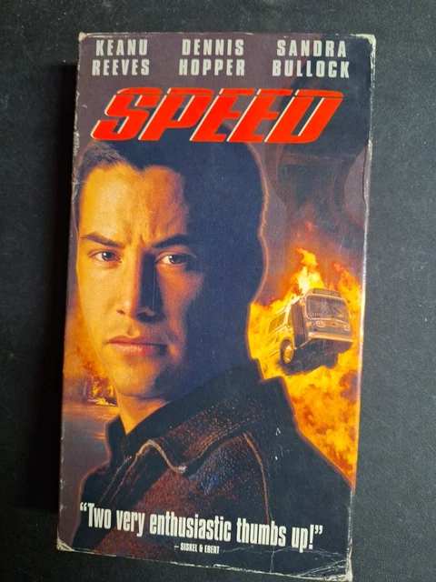 SPEED VHS TAPE. Keanu Reeves, Dennis Hopper, Sandra Bullock £6.53 ...