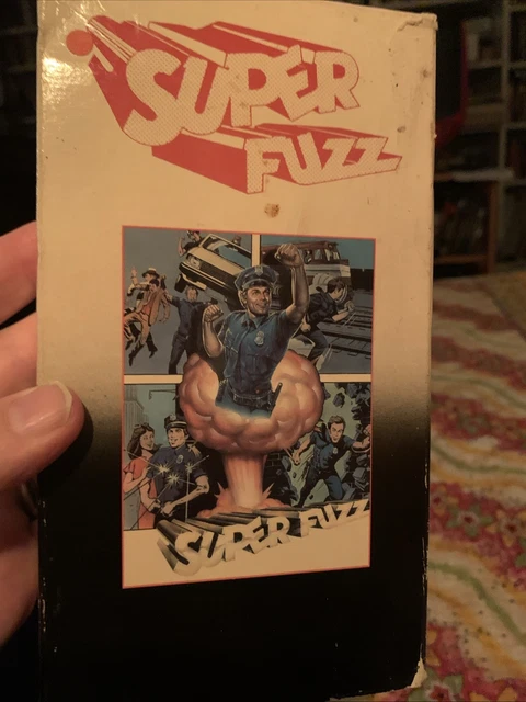 SUPER FUZZ (USA VHS) Terrence Hill Ex-Rentsl G+; Sergio Corrbuci ...