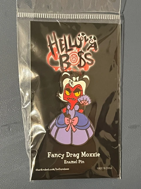VIVZIEPOP HELLUVA BOSS Fancy Drag Moxxie Enamel Pin *NEW* £28.78 ...