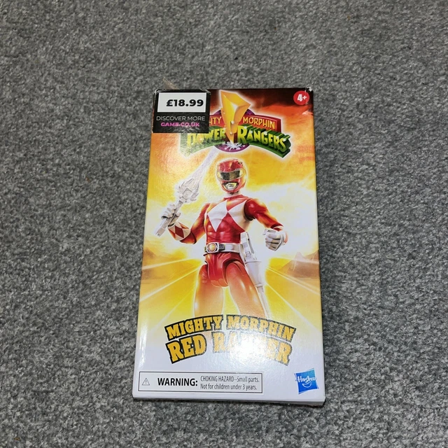 POWER RANGERS RETRO VHS Series - Mighty Morphin Red Ranger Action ...