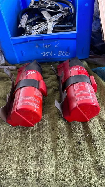 MERCEDES-BENZ W210 S210 E-Class Fire Extinguisher Retrofitting with ...