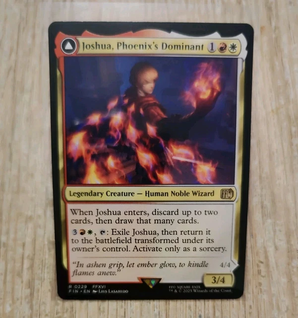 MAGIC THE GATHERING Final Fantasy Joshua Phönix Dominus FIN 229 ...