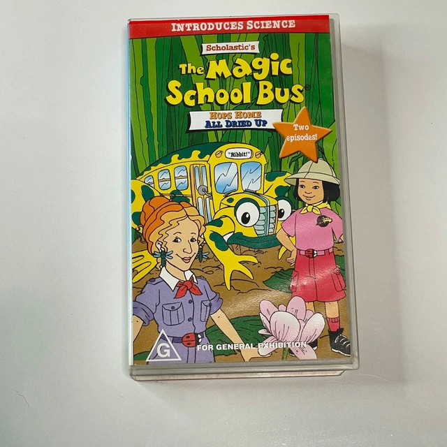 THE MAGIC SCHOOL Bus VHS Tape Volume 5 Hops Home All Dried Up Vintage ...