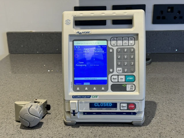 BAXTER COLLEAGUE CXE Infusion Pumps Therapy Intravenous Hydration ...