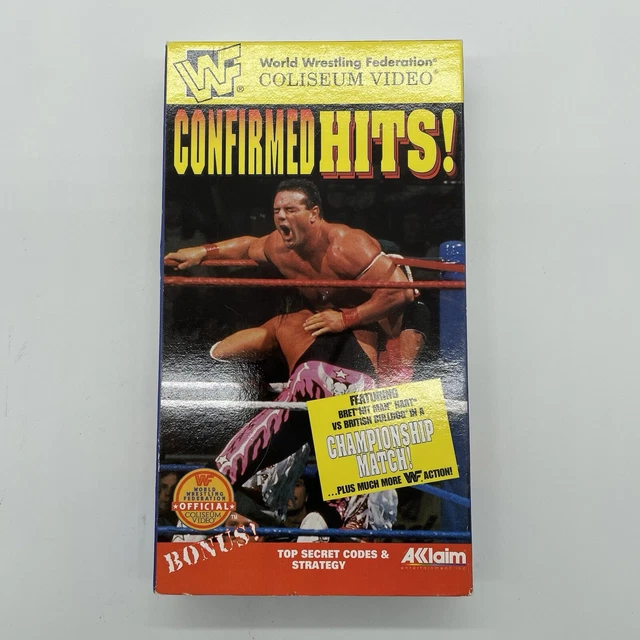 WWF CONFIRMED HITS! VHS WWE Wrestling Undertaker Okozuna Razor Ramon ...