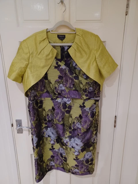ALEXON MOTHER OF The Bride Dress And Jacket Immaculate £19.50 - PicClick UK