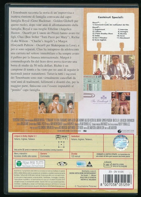 I TENENBAUM (COLLECTOR'S Edition) (2 Dvd) (DVD) Hackman/Paltrow £11.94 ...