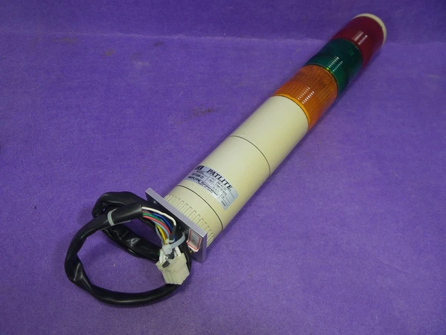 PATLITE SEFBW-D WMEFB Signal Tower .24V AC/DC 1.5W/1Stack,USED EUR 154,44 - PicClick FR