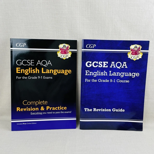 GCSE AQA ENGLISH Language Revision Bundle Book Workbook Grade 9-1 EUR 10,52 - PicClick IT
