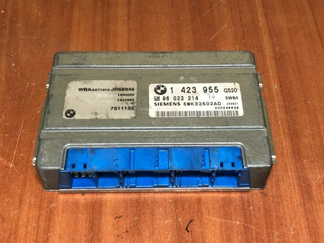 BMW 5 SERIES Gearbox Control Module Unit Ecu Siemens 5wk33502ad 1423955 ...
