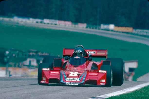1977 OESTERREICHRING HANS Stuck Brabham Alfa Romeo Bt45B Old F1 Racing ...